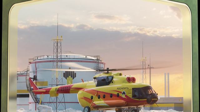 Роснефть 3D-куб для выставки "Россия"