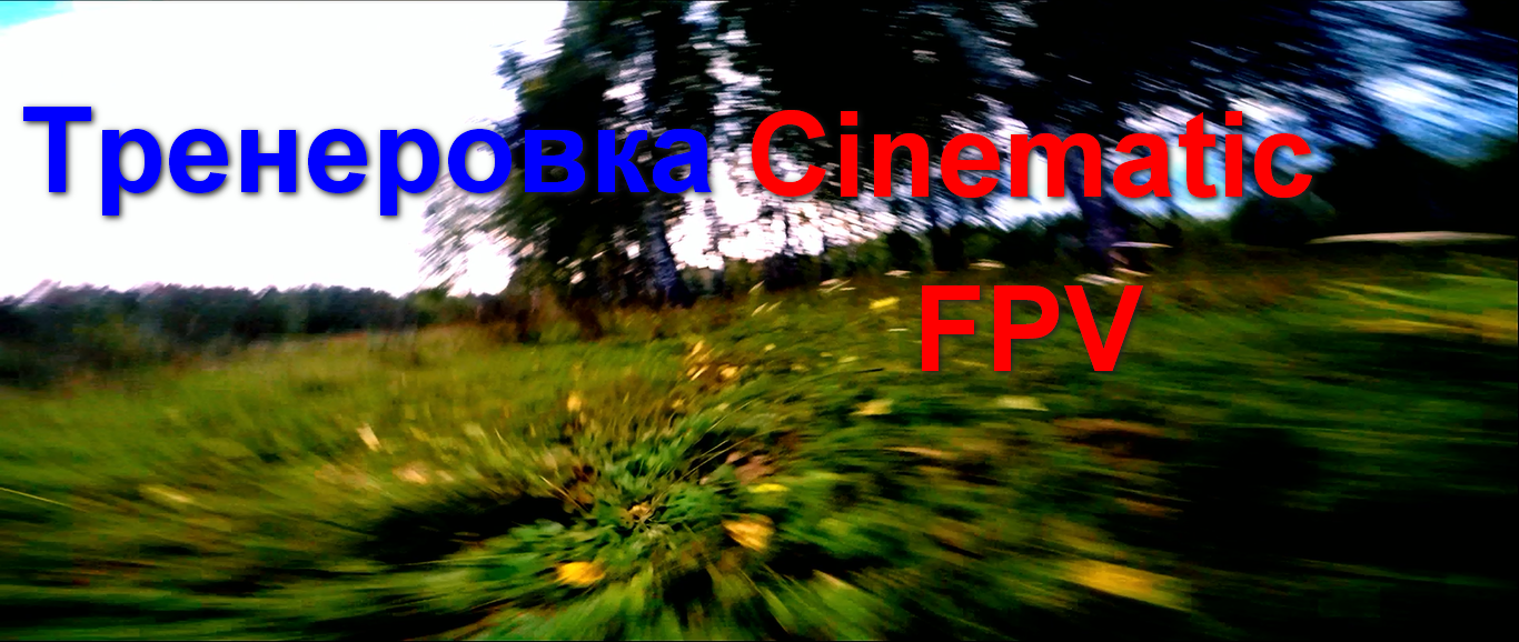 Cinematic FPV Тренировка