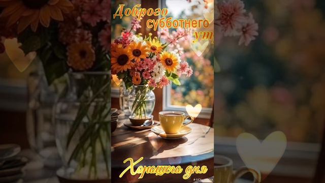 Доброе утро 😊Ярких выходных 💖Чудесного настроения💞💞💞