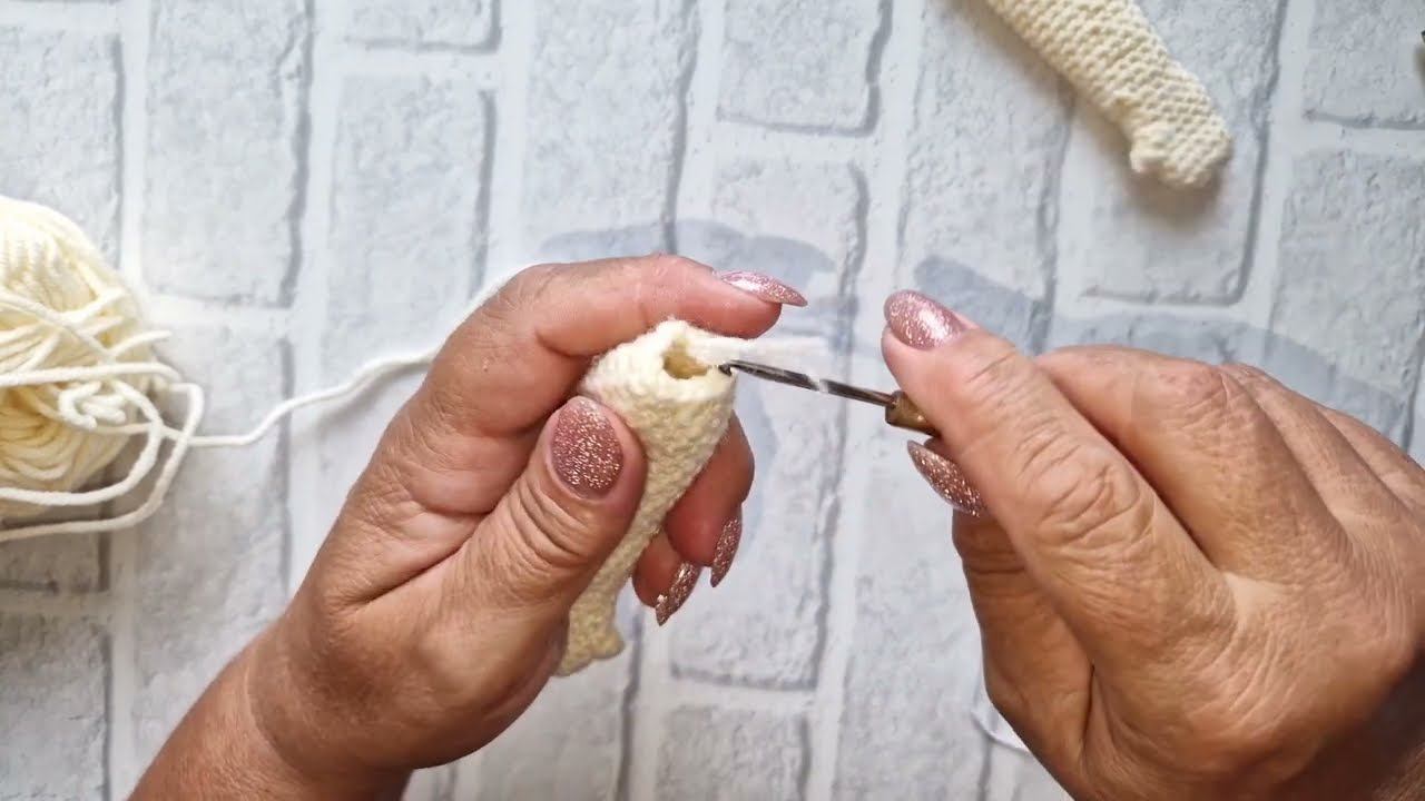 Мастер класс куколки Катюши Часть 1 Ручки/Ножки