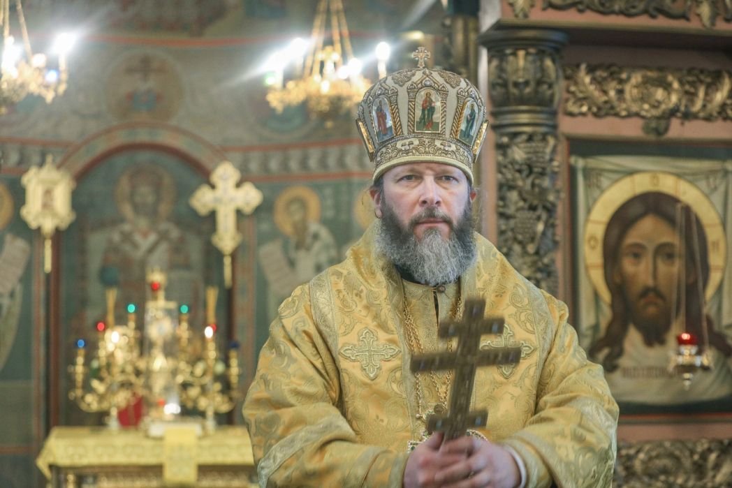 Проповедь епископа Луховицкого Евфимия в Высоко-Петровском мужском монастыре 03.01.23