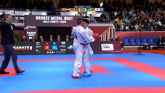 2 Премьер лига Каратэ 1 WKF.  Париж, Франция. ''Бронза'' (26-28.01.24)