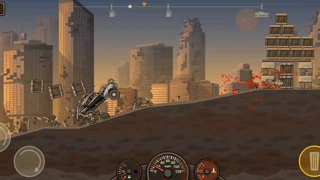 давлю зомбаков на машине #5/Earn To Die 2