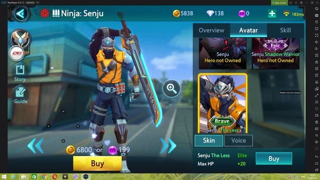 Hero Mission - показ героев