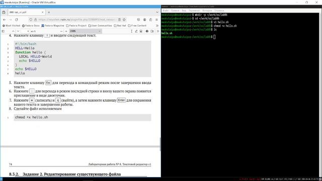Выполнение лабораторной работы №10