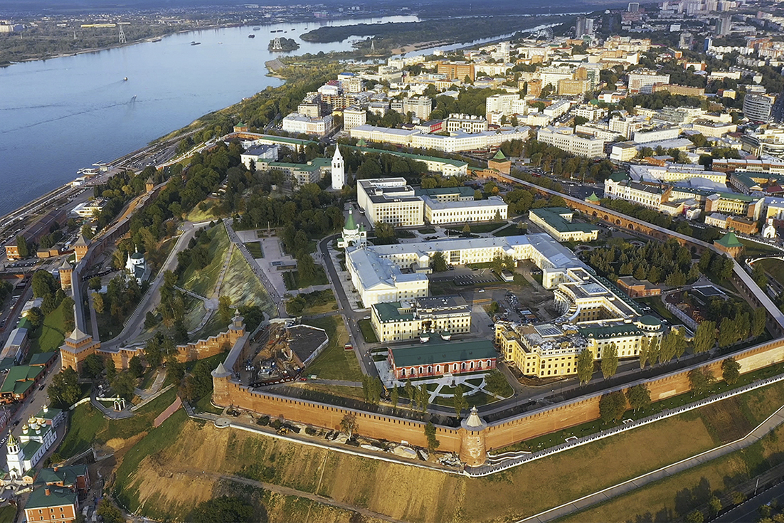Строительство Нижегородского кремля