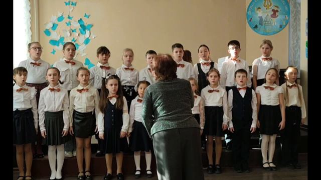 "Травка зеленеет", Исполняют: Дети детской школы искусств №21