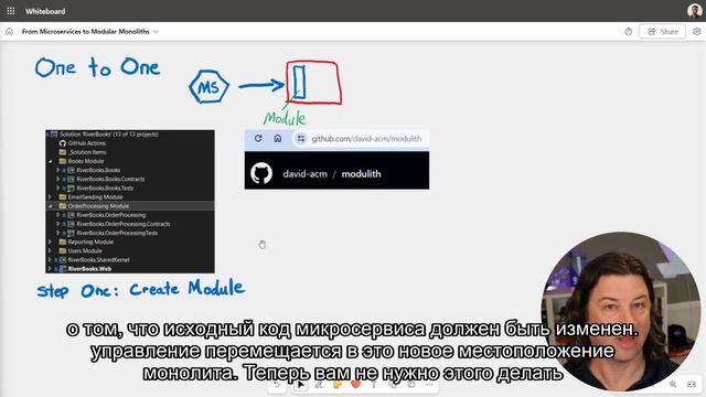 От нуля до героя: От микросервисов к модульным монолитам | RU субтитры
