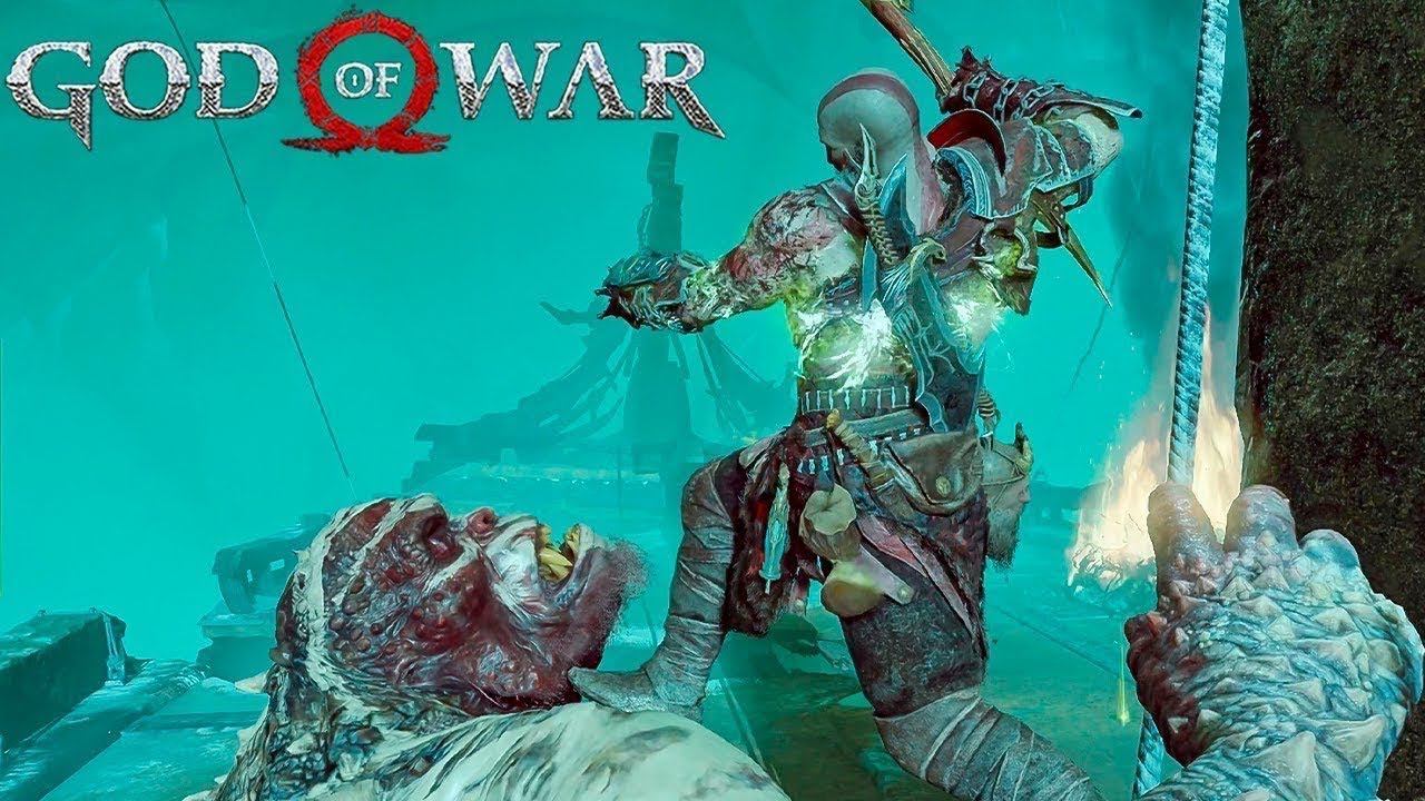 God of War (2018) на PS5 через Remote Play.Прохождение #5 Хельхейм Босс: Маттугр Хельсон