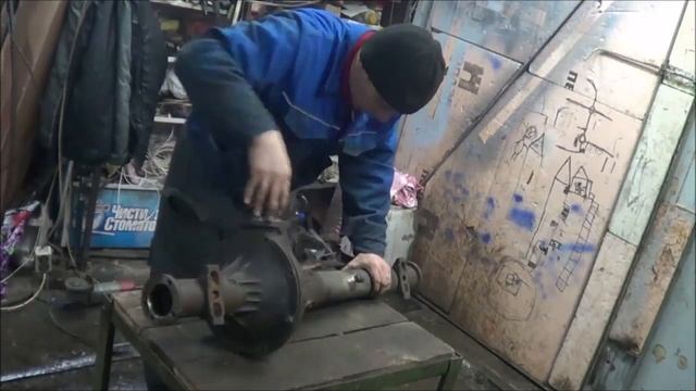 Уаз за 30 тысяч,серия 36 ремонт моста часть 6.