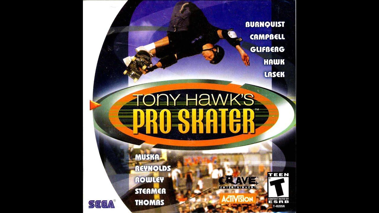 [DC] Tony Hawk's Pro Skater [T-40205N] [Russian] [Vector]