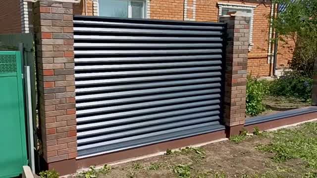 Отзыв на забор Жалюзи Оптима