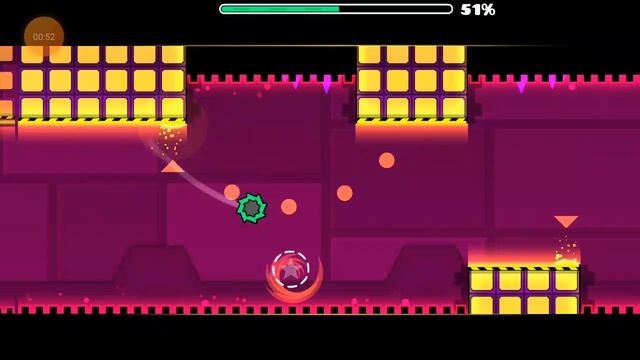 прохождение 2 уровня геометрия Даш Sudzero