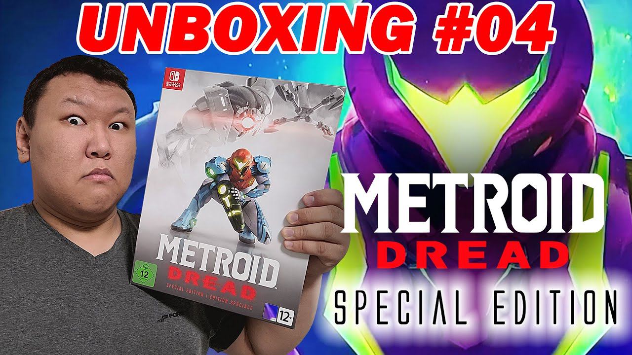 Metroid: Dread - Special Edition + Геймлпей - Unboxing #04 (volod91)