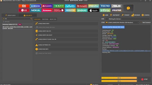 ✅Разблокировка гугл аккаунта Samsung A24.Удаление FRP Samsung A245F✅
