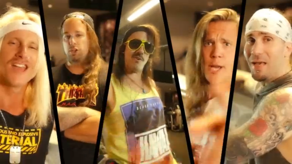 CRAZY LIXX - Hunter Of The Heart (album "Ruff Justice", 2017)