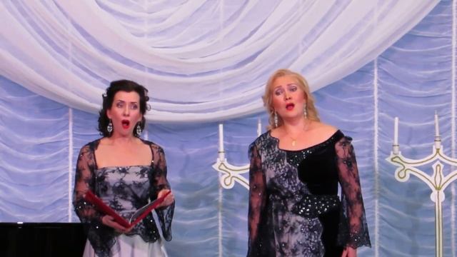 Е. Чебыкина и Юлия Соколова. Выступление га музыкальной гостиной. 18.11.18г