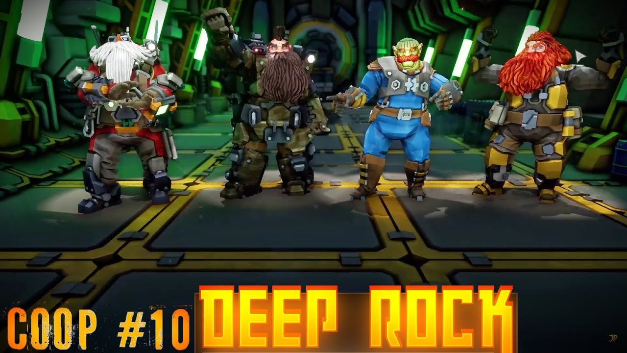 Вечер вечерок Deep Rock Galactic прохождение кооператив стрим часть #10