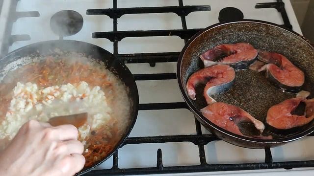 Даже не ожидала насколько вкусной получится горбуша по сырным соусом.