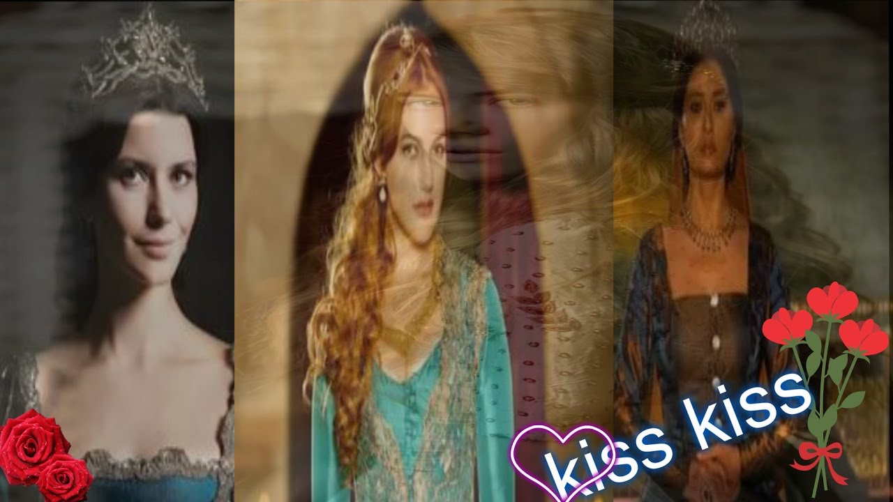 Кёсем и Хюррем-kiss,kiss