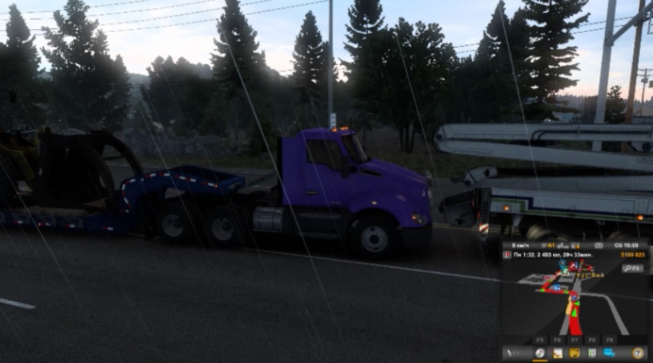 Повезли Фронтальный погрузчик. 1 часть.