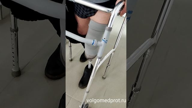 Вакуумный протез голени по технологии ОТТО БОКК (Otto Bock). Примерка.