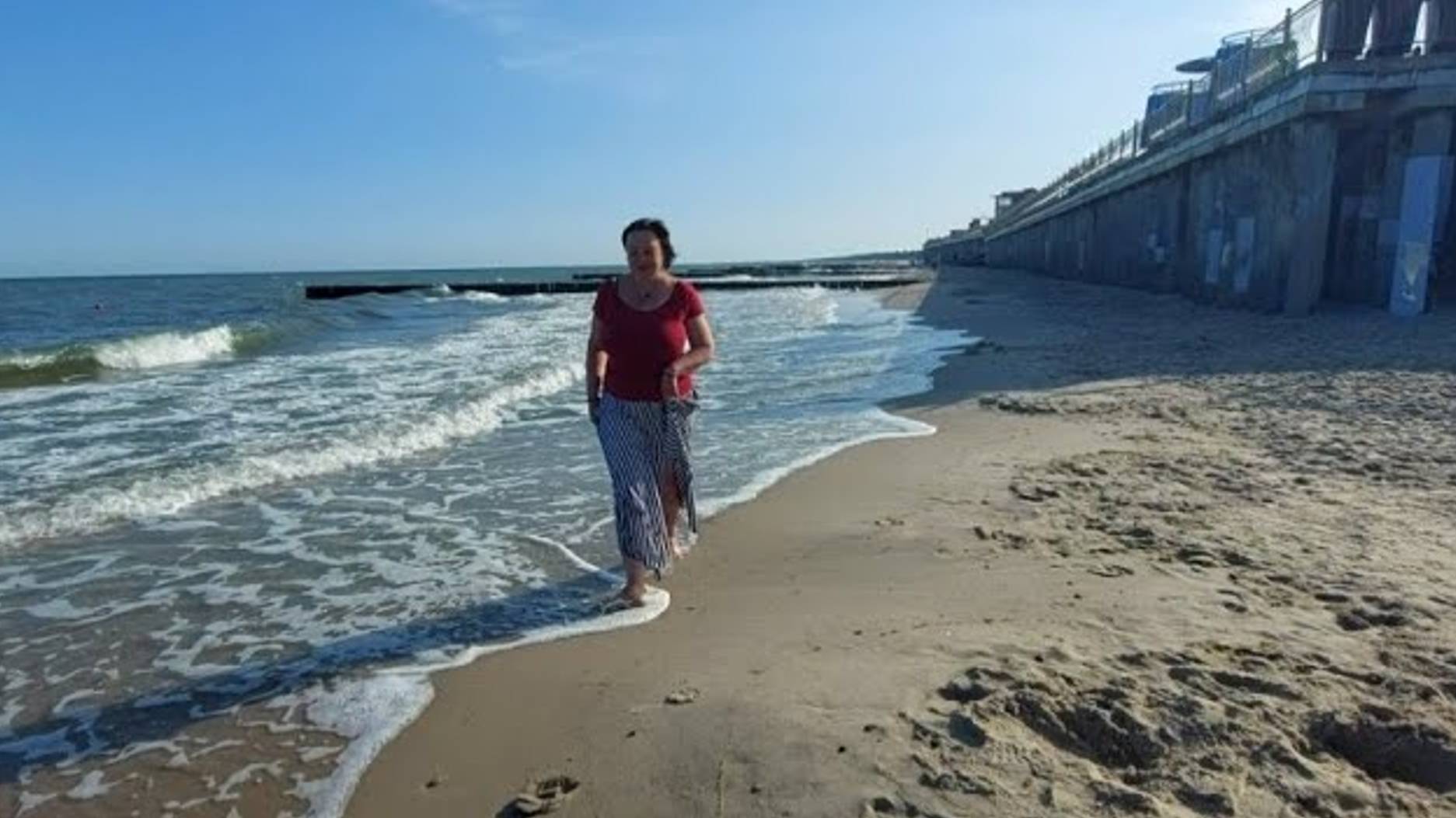 Мой отпуск. Зеленоградск. День 5. Пришла рано утром, чтобы успеть это сделать😉❤️