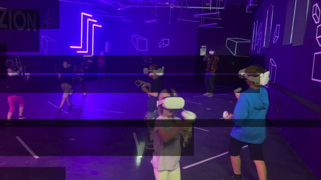 VR игра Laserwar изнутри