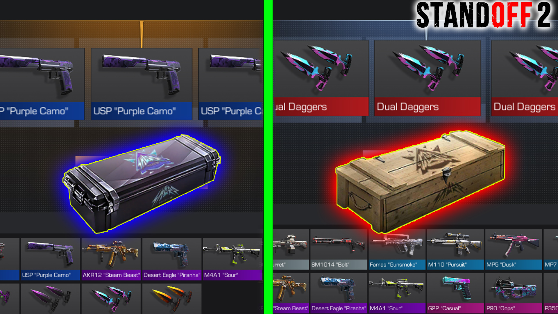 50 БОКСОВ VS 5 КЕЙСОВ / ОТКРЫТИЕ КЕЙСОВ В СТАНДОФФ 2 0.19.2 ► STANDOFF 2