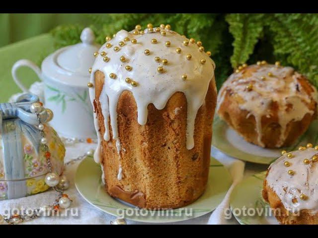 Кулич на сливках по Даниленко (Ночное Холодное Тесто для Куличей)