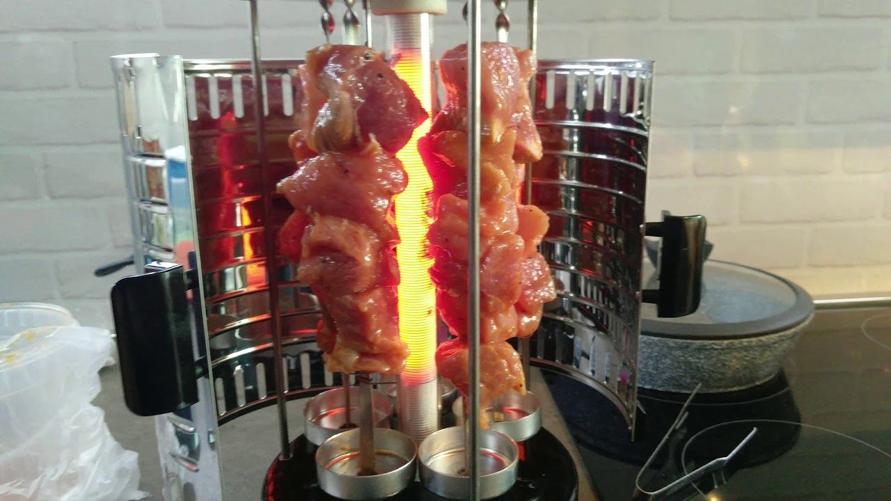 VESelectric- ЭлектроШашлычница, Vertical Rotary Grill power 1000W Model:G-111