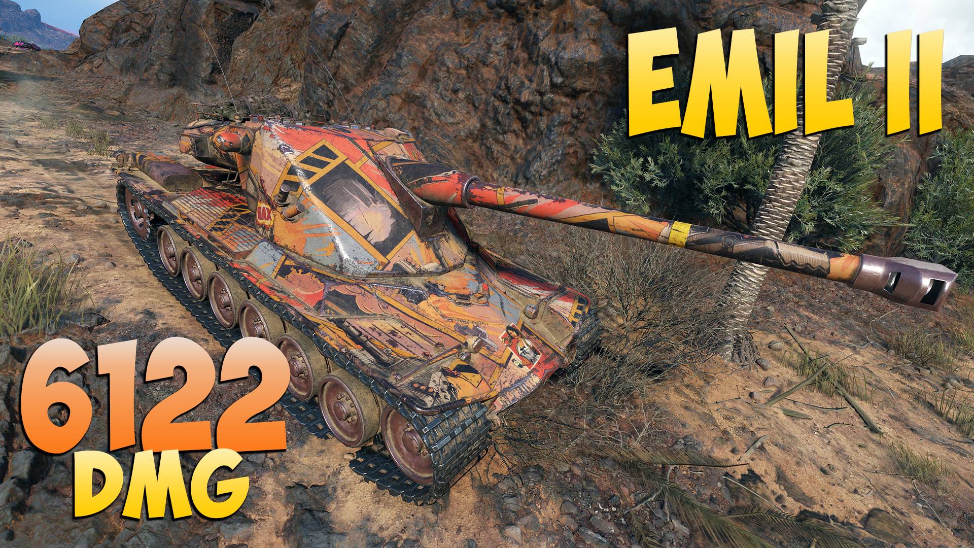 Emil II - 2 Kills 6.1K DMG - Слабый! - Мир Танков