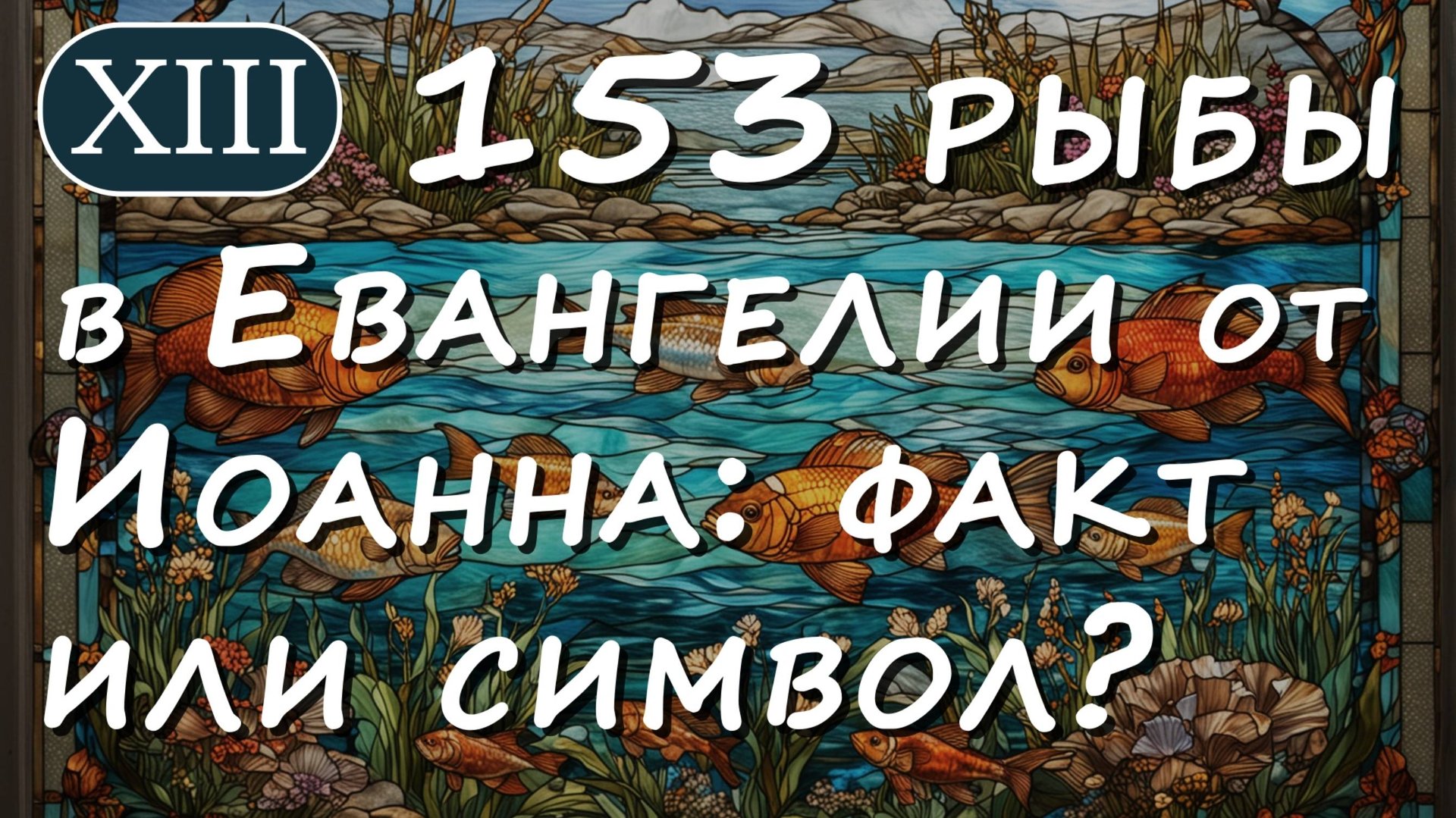 153 рыбы в Евангелии от Иоанна: факт или символ?
