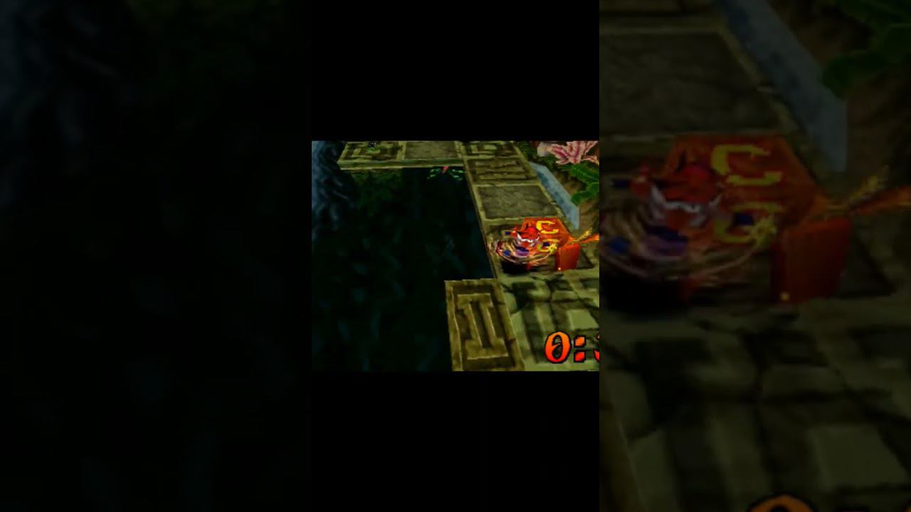 Тот момент когда удачно перепутал кнопки #ретроигры #retrogaming #retroachievement #crashbandicoot