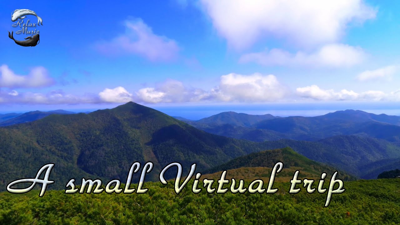 Пешая прогулка по осенним горам / Виртуальный поход / Музыка для медитации