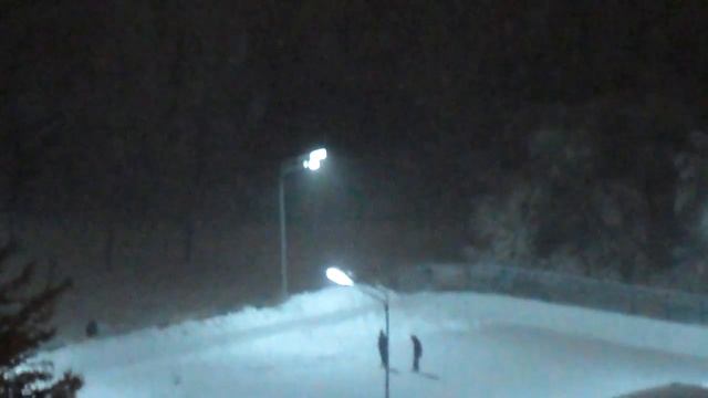 Снегопад конькам не помеха, Москва, 03.02.2018