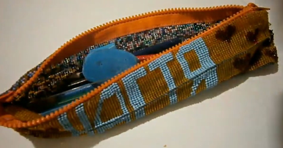 Пенал из бисера своими руками.