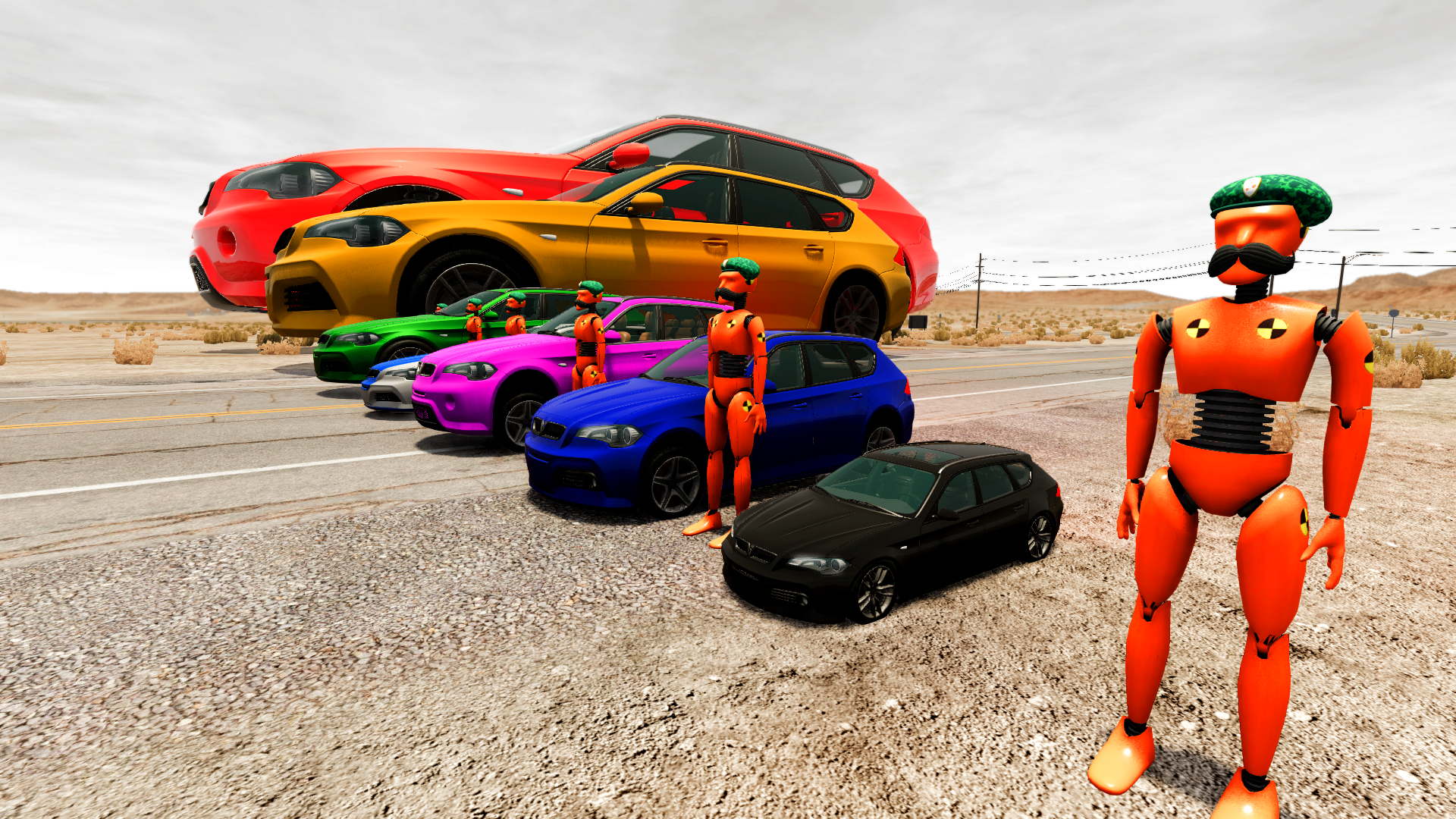 БОЛЬШАЯ И МАЛЕНЬКАЯ МАШИНКА ПРОТИВ ЛОКОМОТИВА