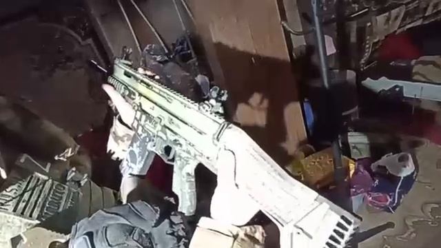 Разбор иностранных трофеев, которые были захвачены в селе Парасковиевка в окрестностях Бахмута