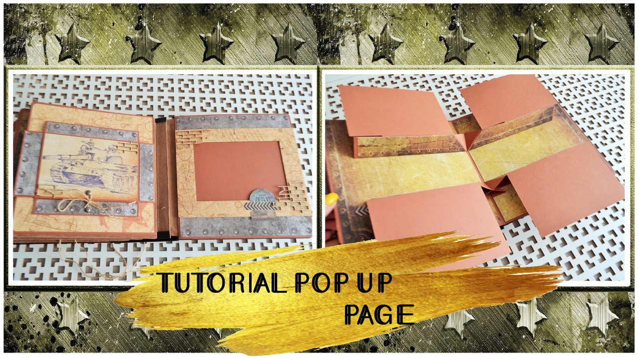 ДЕЛАЕМ ДЕМБЕЛЬСКИЙ ФОТОАЛЬБОМ В ТЕХНИКЕ СКРАПБУКИНГ / ЧАСТЬ №8