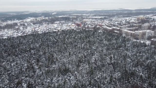 Зимний Ярославль Заволжский район