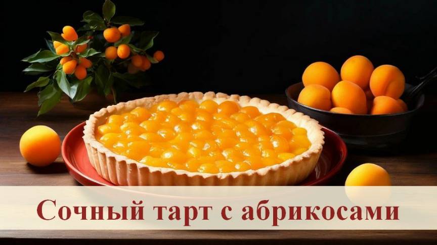 Тарт с абрикосами.Из слоеного теста. Потрясающе вкусный абрикосовый пирог