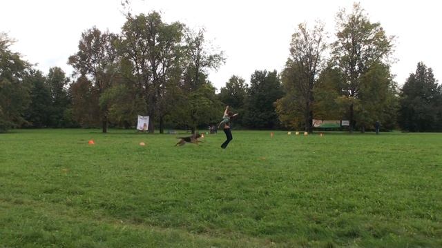 Чемпионат России. Фризби-Фристайл. Софья и метис Мейбл..mp4