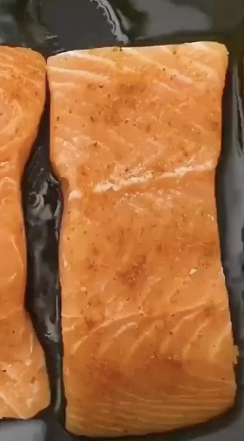 Рецепт лимонно-сливочного запеченного лосося