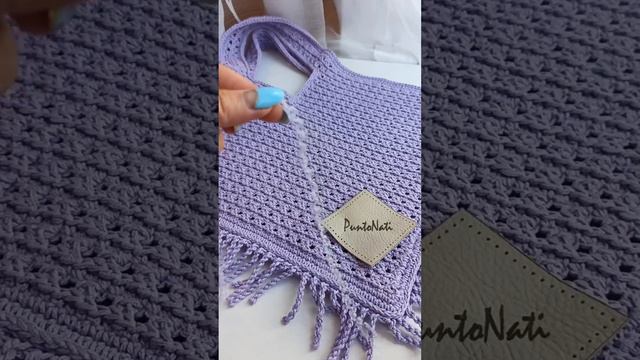 Как пришить бирку ниточкой из шнура