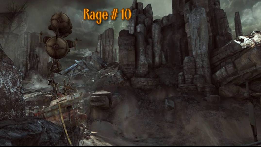 Rage # 10 .Опять Мертвый город.