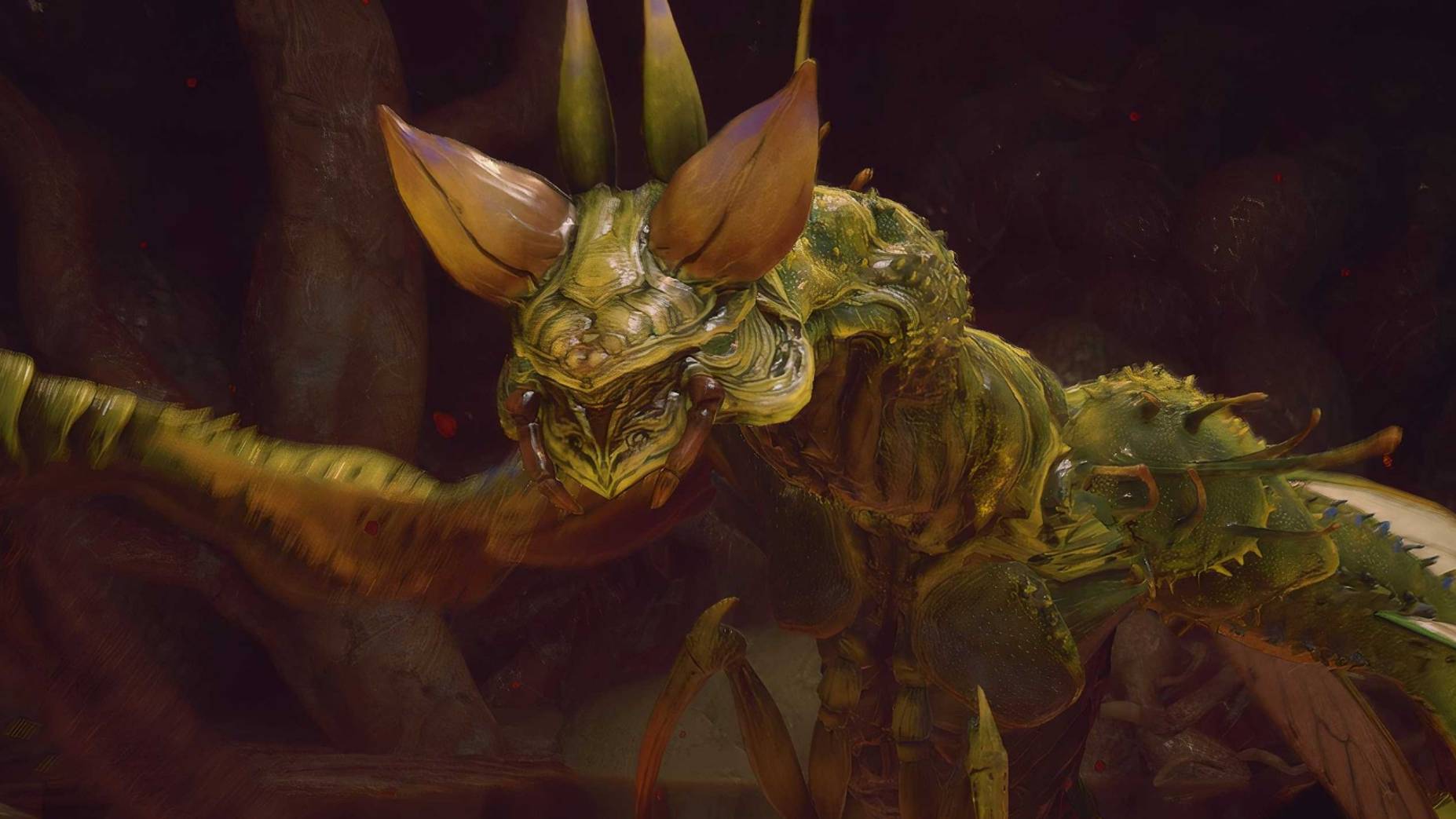 Black Myth  Wukong - Богомол с изумрудным оружием