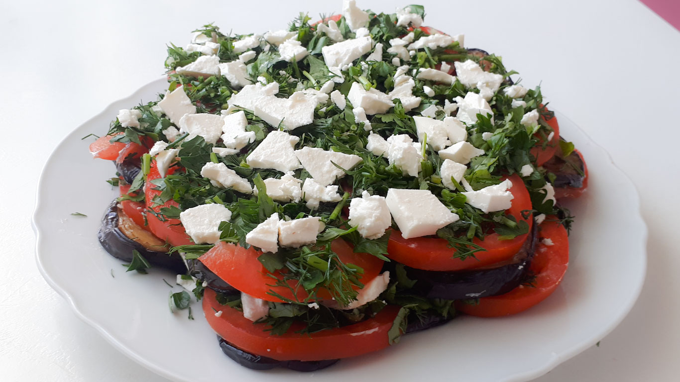 Как приготовить закуску из баклажанов и помидоров? Лучший рецепт на Праздничный стол. Видеорецепт.