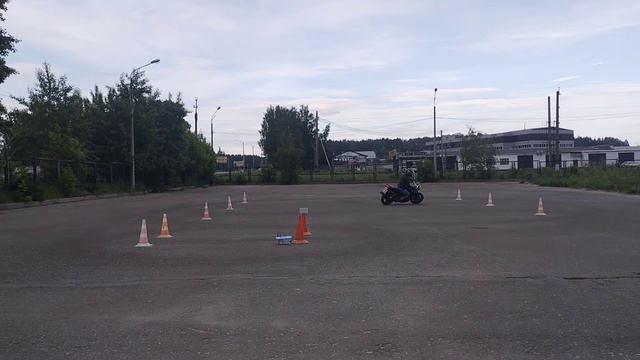 Gymkhana 2022 stage 2 / Афиногенов Алексей Honda CB400SF / heat3