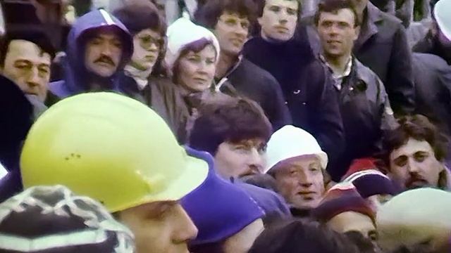 1987 год. Нижневартовск. Рабочий визит председателя Совета Министров СССР Николая Рыжкова.